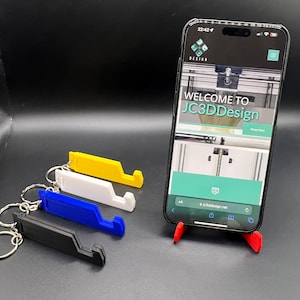 Phone Stand With Keyring, Portable Office Gadget, Perfect Gift for Him ...