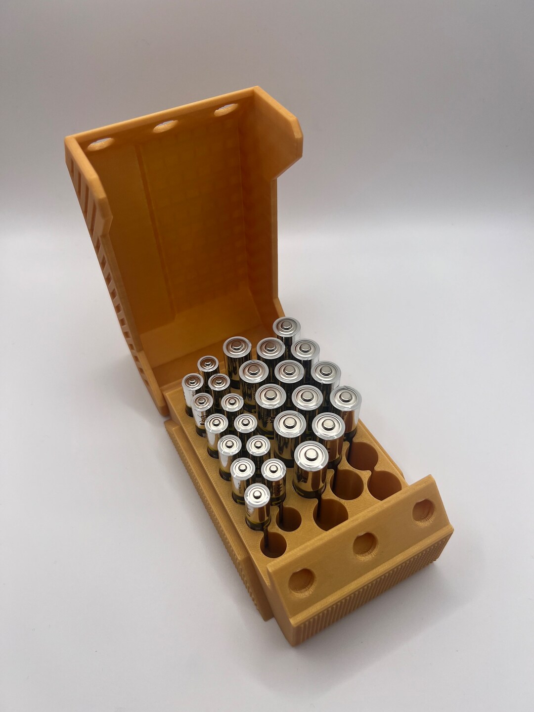 Battery Storage Case - 3D Printed Box for Secure Battery Organisation ...