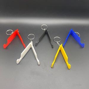 Phone Stand With Keyring, Portable Office Gadget, Perfect Gift for Him ...