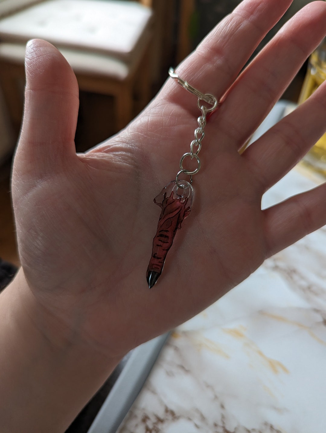 Sukuna Finger Keyring - Etsy