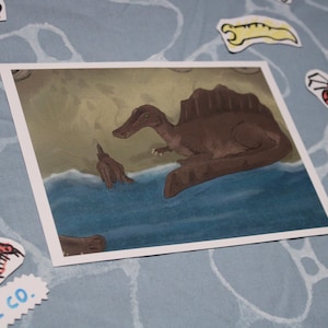Spinosaurus A5 Print - Etsy