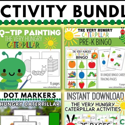 The Very Hungry Caterpillar Token Board - Etsy