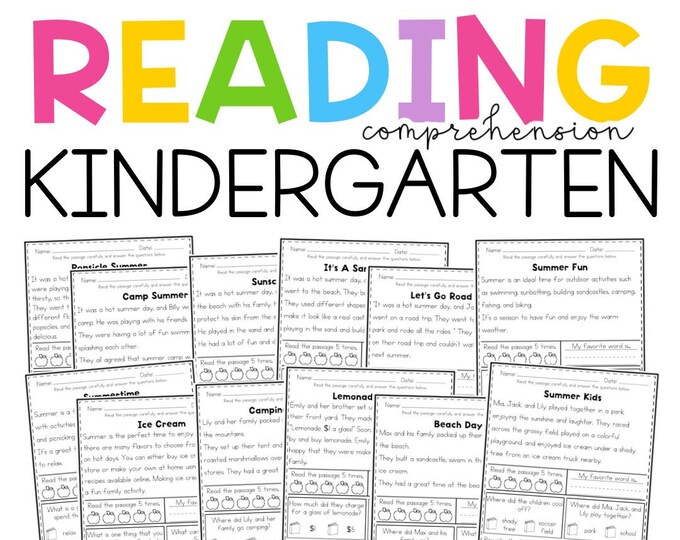 Fall, Winter, Spring & Summer Seasonal Bundle. Math and Literacy ...