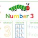 The Very Hungry Caterpillar Number Review Printable (1-20) - Etsy