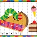 Hungry Caterpillar Alphabet and Number Order Puzzle (math and Literacy ...