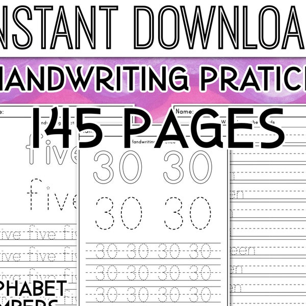 Kindergarten Addition and Subtraction Worksheets Bundle Early Math ...