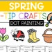 Q-tip Painting Spring Craft - Etsy