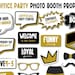 Office Party Photo Booth Props Work Party Team Building - Etsy