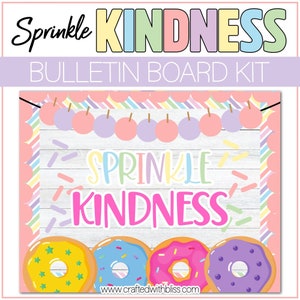 Sprinkle Kindness Bulletin Board Kit - Etsy