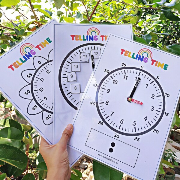 Telling Time - Etsy