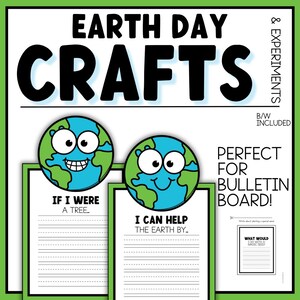 Earth Day Crafts Bulletin Decor - Etsy