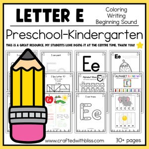 500+ PAGES NO PREP Alphabet Worksheet Mega Bundle Daycare Toddler ...