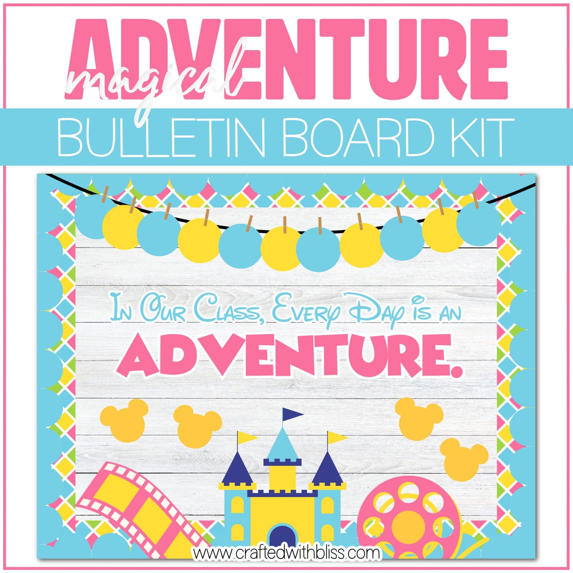 Magical Adventure Bulletin Board Kit - Etsy