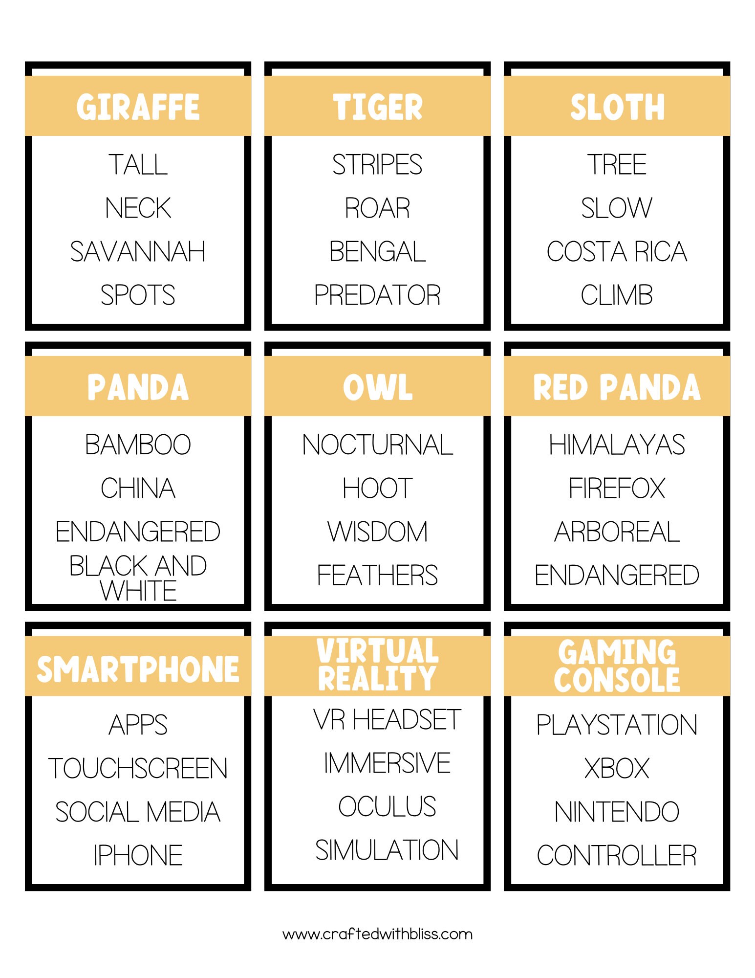 Teens Taboo Party Game 150 Cards Fun Friday Ice Breaker Brain Break ...