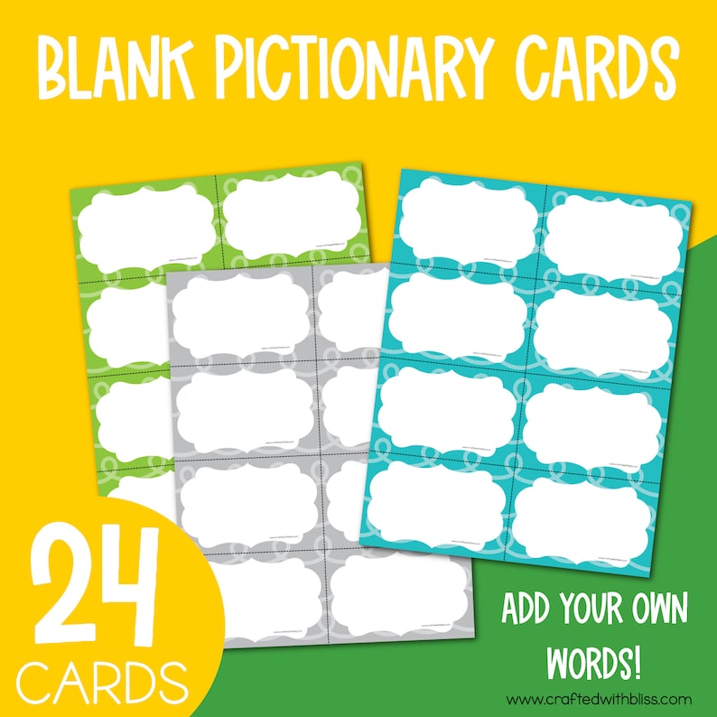 The Ultimate Bible Pictionary Game for Kids - 64 Cards | Ice Breaker ...