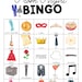 50 Prom Night Bingo Cards Classroom Game, Bingo Game, Party Game, Work ...