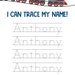 EDITABLE Kids Life Skills Tracing Printable, Custom Name Age Address ...