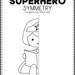 10 Superhero Symmetry for Kids, Drawing Challenge for Early Finishers ...