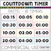 Simple Pastel Countdown Timer Classroom Management Tool Commercial Use ...