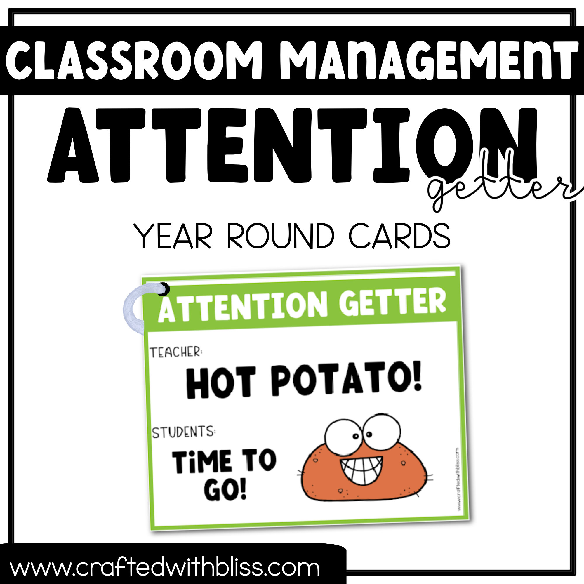 Fun and Silly Attention Getter Grabber | Classroom Management Tool Back ...