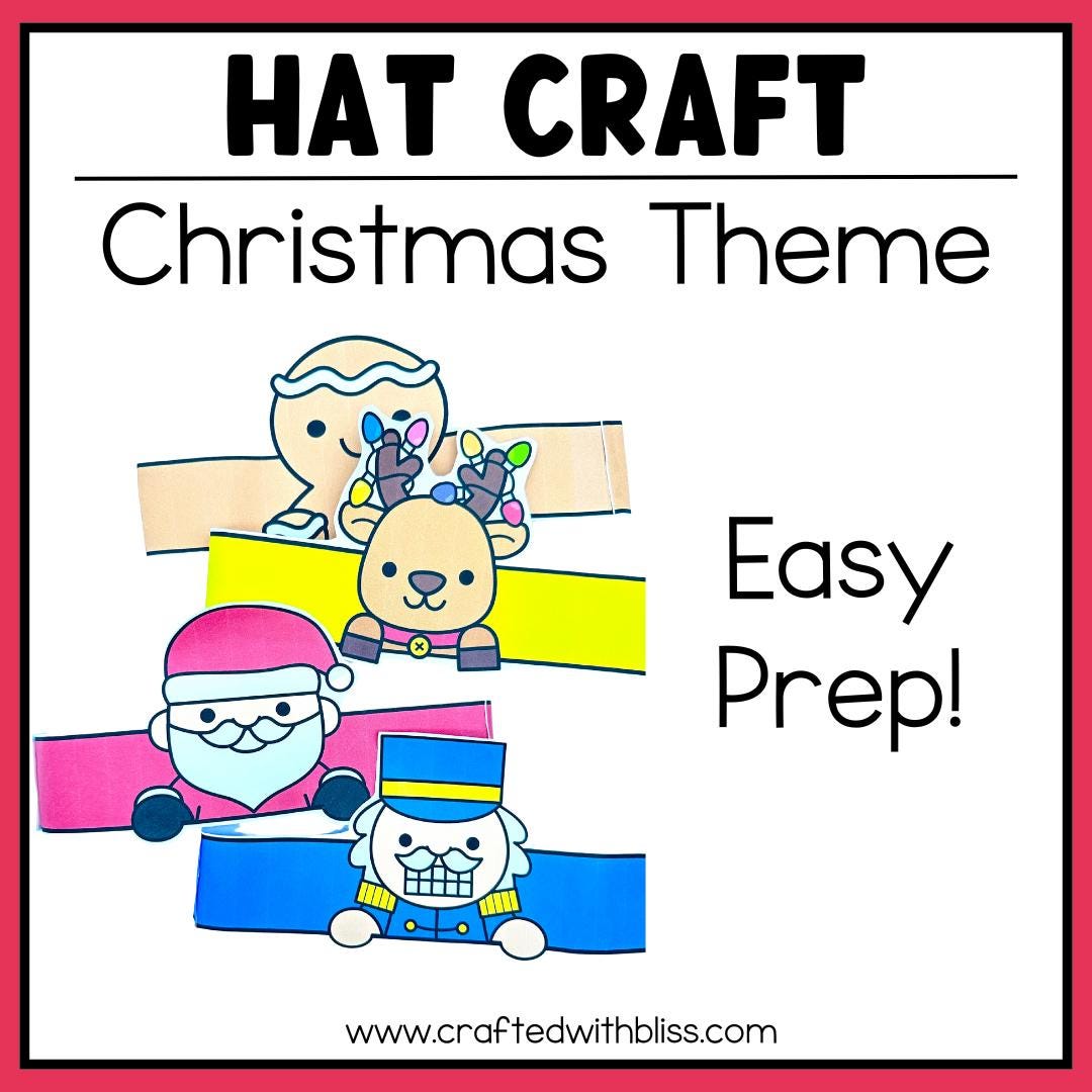 Christmas Craft Hat Crown - Etsy