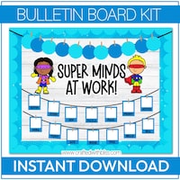 Superhero Classroom Rules Poster, PRINTABLE, INSTANT DOWNLOAD Superhero ...