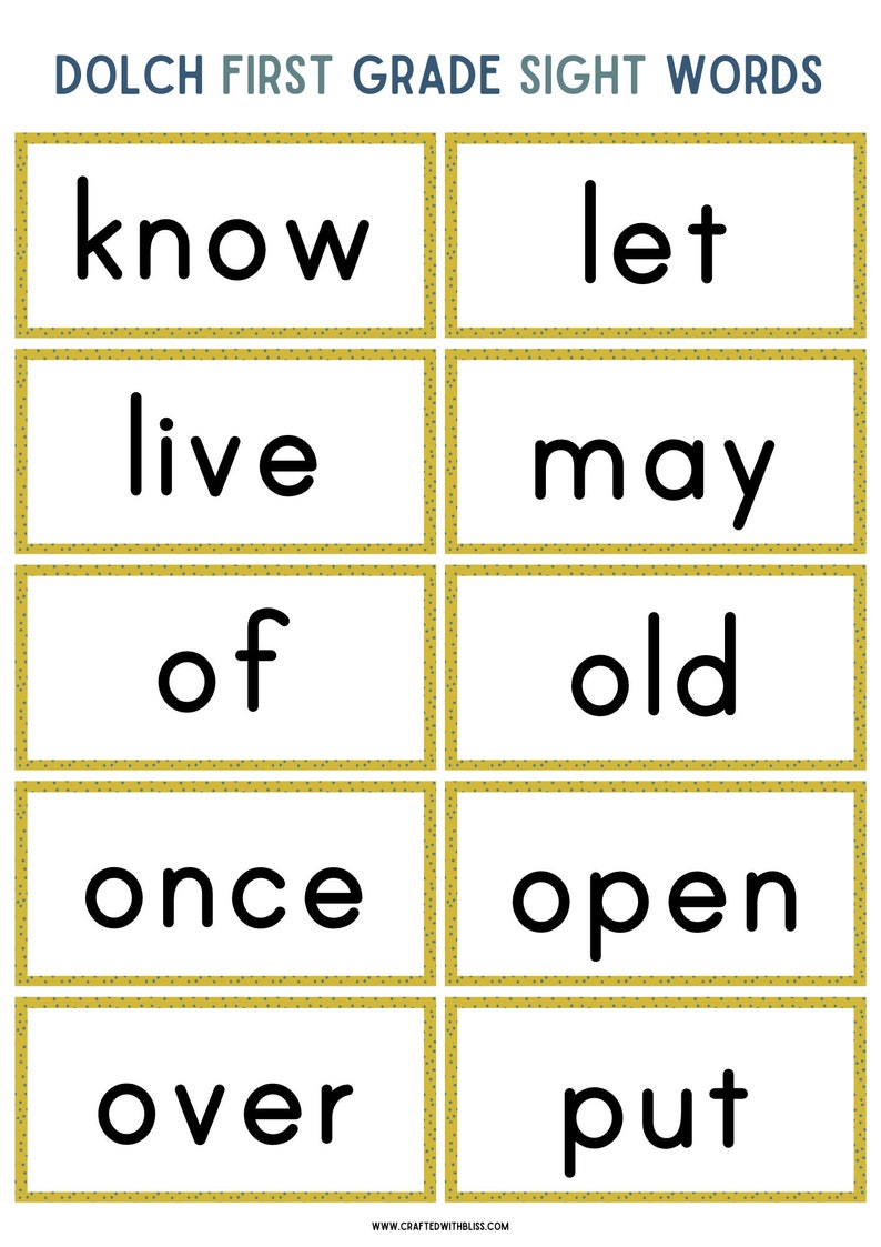 Outer Space Dolch Sight Words Kindergarten Builder Sight Word | Etsy