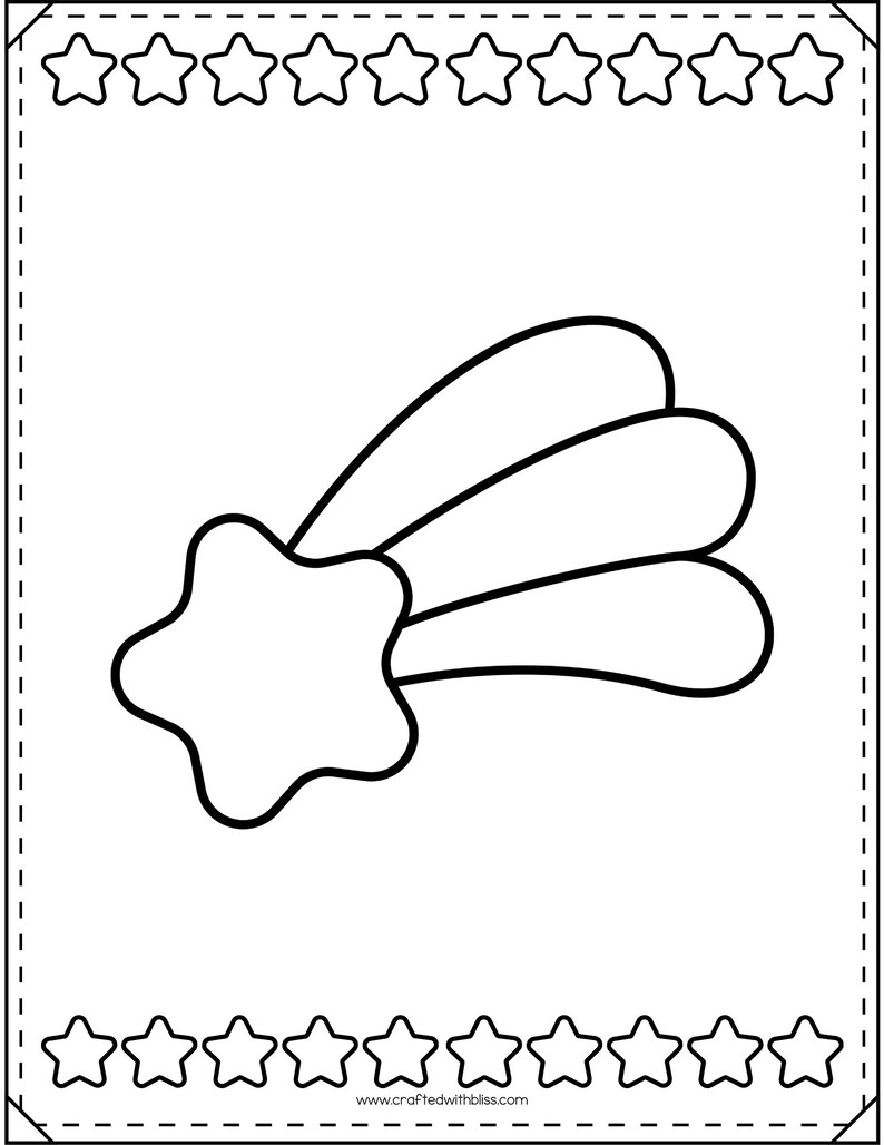 50 Outer Space Coloring Pages for Kids Outer Space Party - Etsy