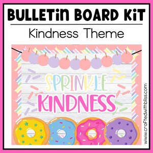 Sprinkle Kindness Bulletin Board Kit - Etsy