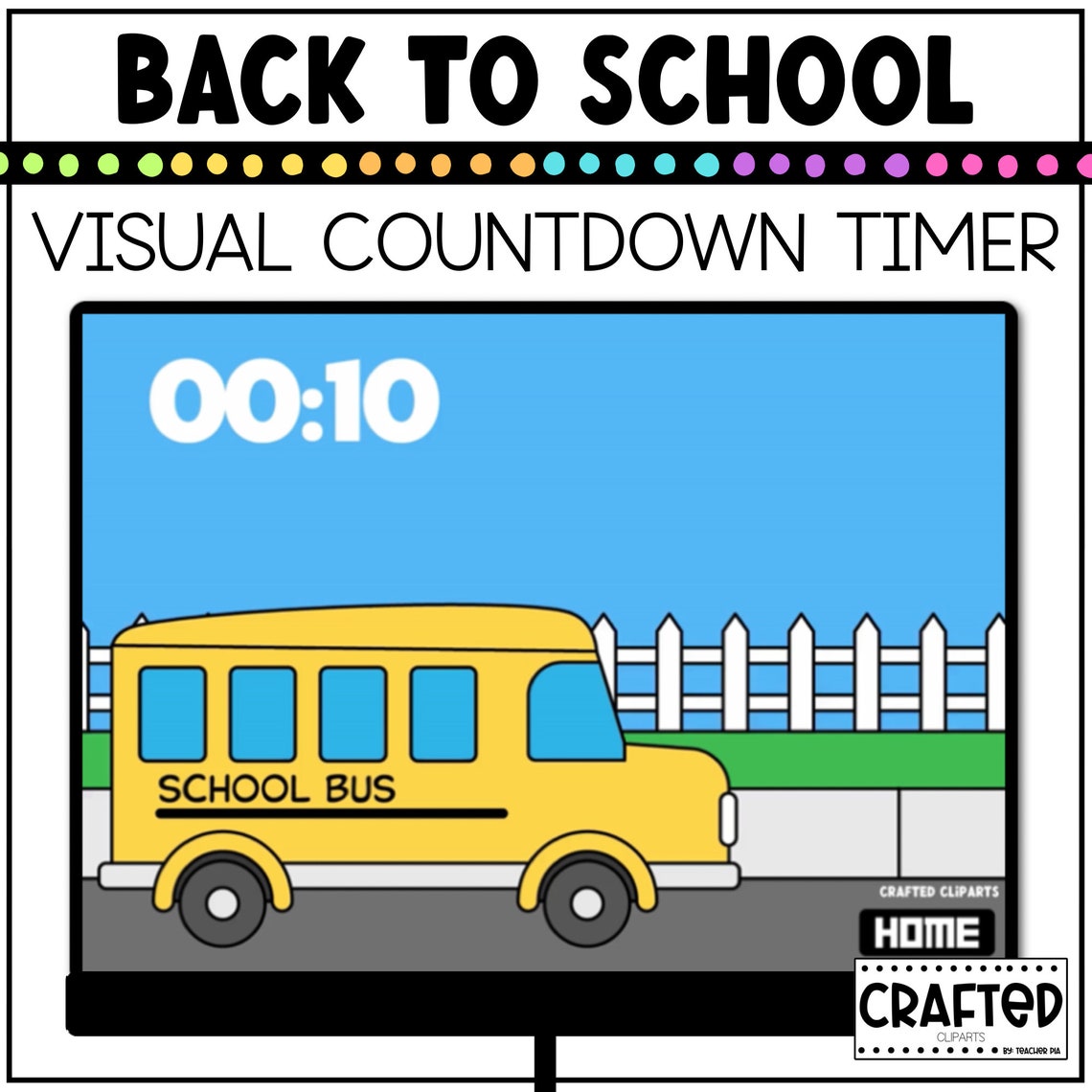 Back to School Visual Timer Classroom Management Tool Transition ...