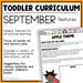 September Toddler Curriculum Activities and Printable 2-3 Yo Homeschool ...