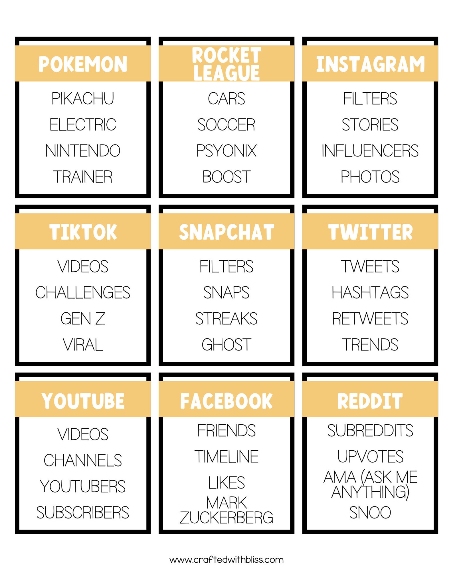 Teens Taboo Party Game 150 Cards Fun Friday Ice Breaker Brain Break ...