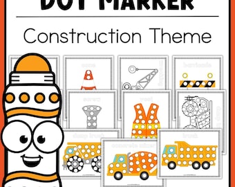 Dot Marker Traffic Sign Printable. Do a Dot Pom Pom Activity. Dot ...