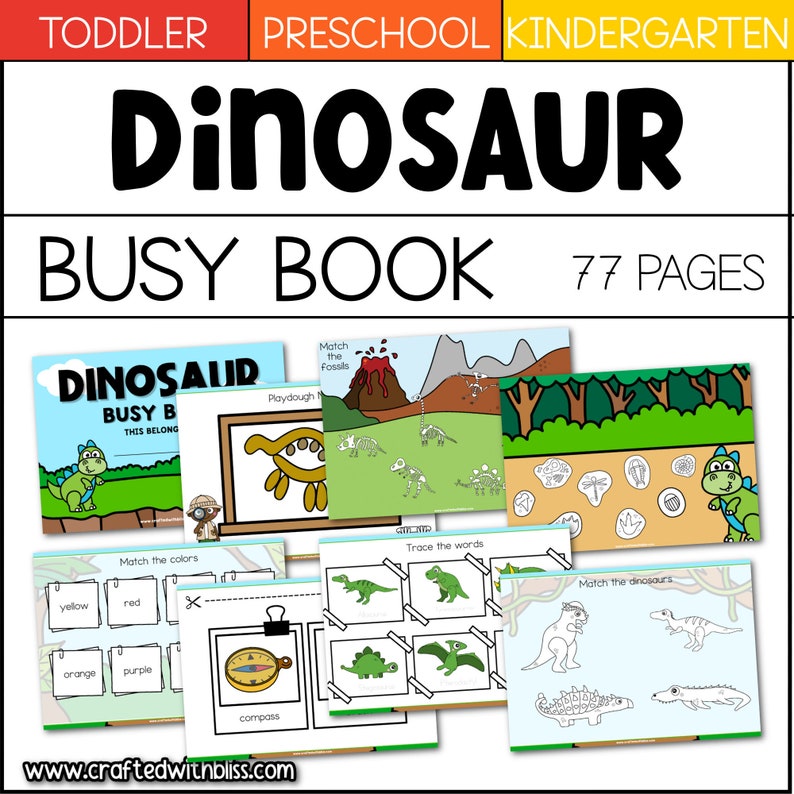 Busy Book Mega Bundle Preschool Kindergarten Toddler - Etsy