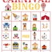 Carnival Bingo for Kids, Carnival Bingo Birthday Party, Carnival ...