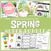 Spring Preschool-kindergarten Bundle, April Kindergarten Activities ...