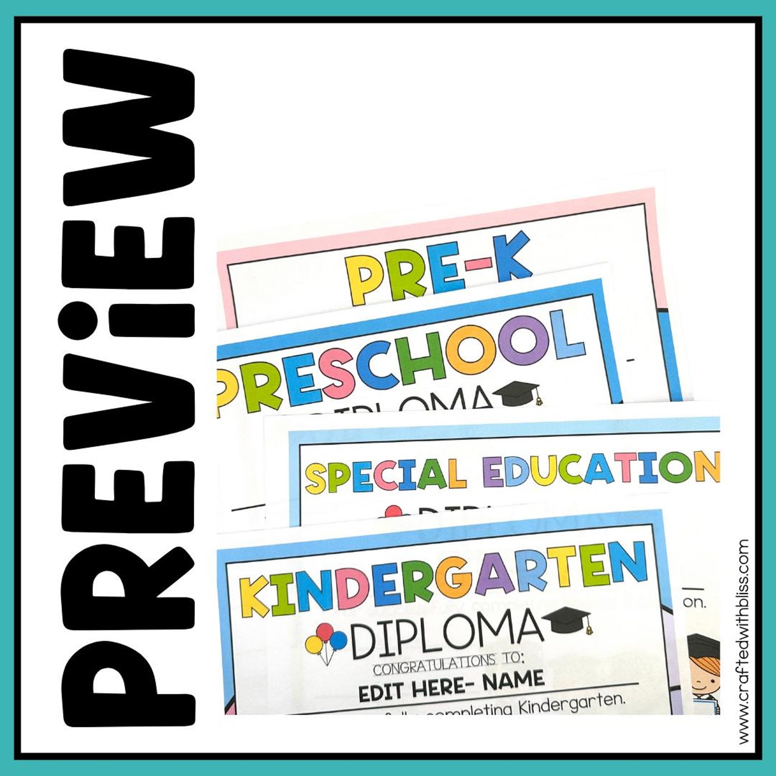 Kindergarten Graduation Kit Preschool Prek Special Education Gifts ...