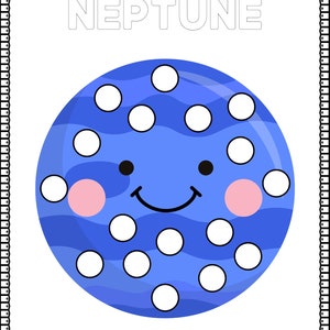 Outer Space Dot Marker Printable - Etsy