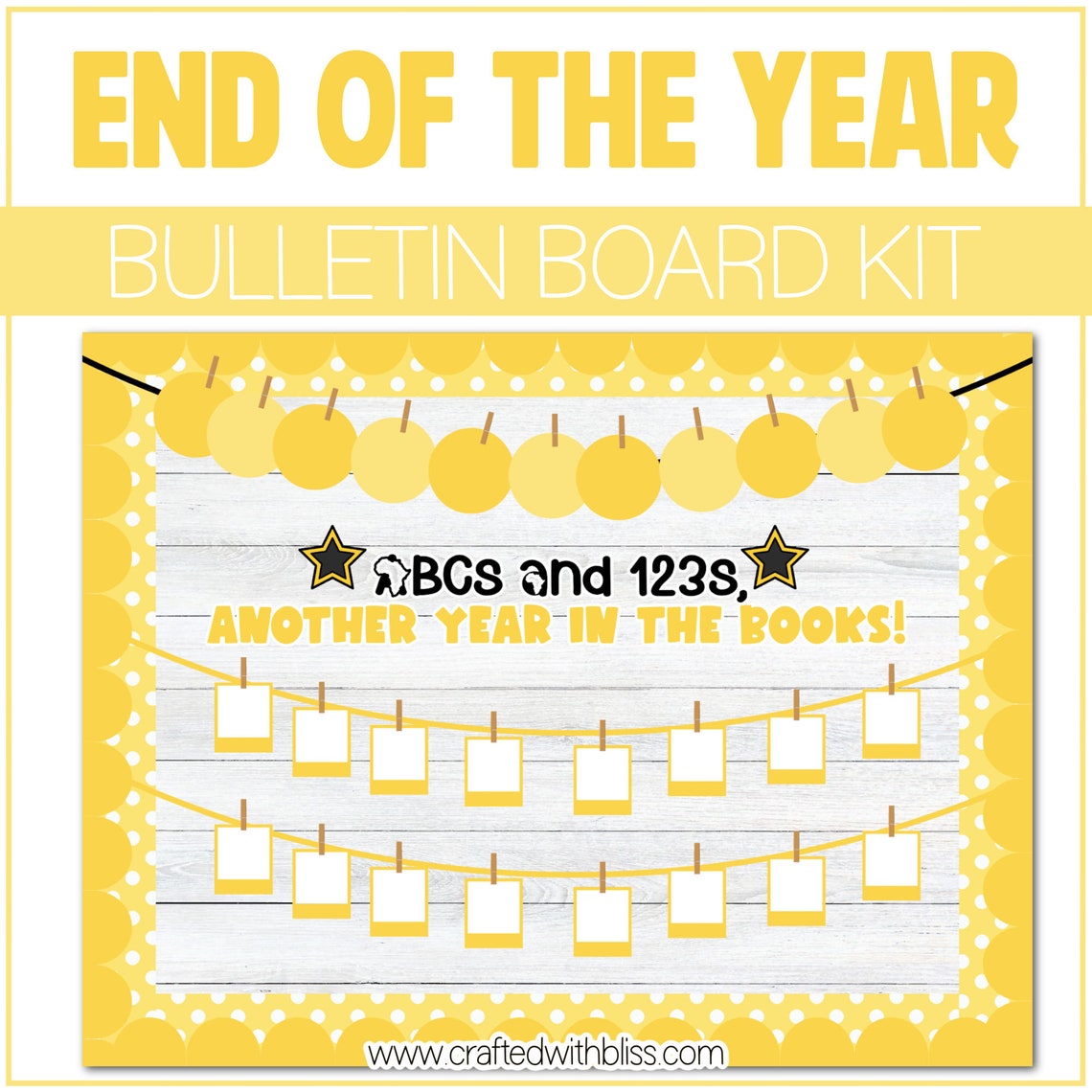 End of the Year Bulletin Board Kit Door Classroom Decor Graduation ...