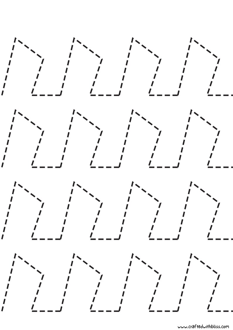 Printable Scissors Practice, Tracing Worksheets, Preschool Worksheets ...