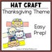 Thanksgiving Craft Hat Crown - Etsy