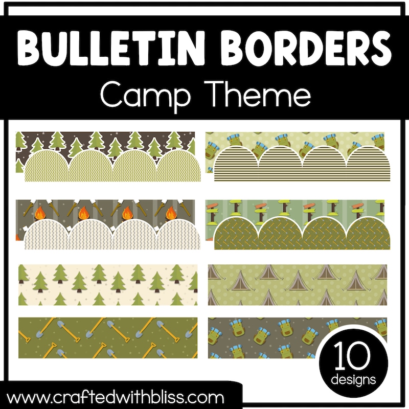 Camping Bulletin Board - Etsy