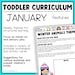 January Toddler Curriculum Activities and Printable 2-3 Yo Homeschool ...