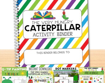 The Very Hungry Caterpillar Counting Activity - Etsy