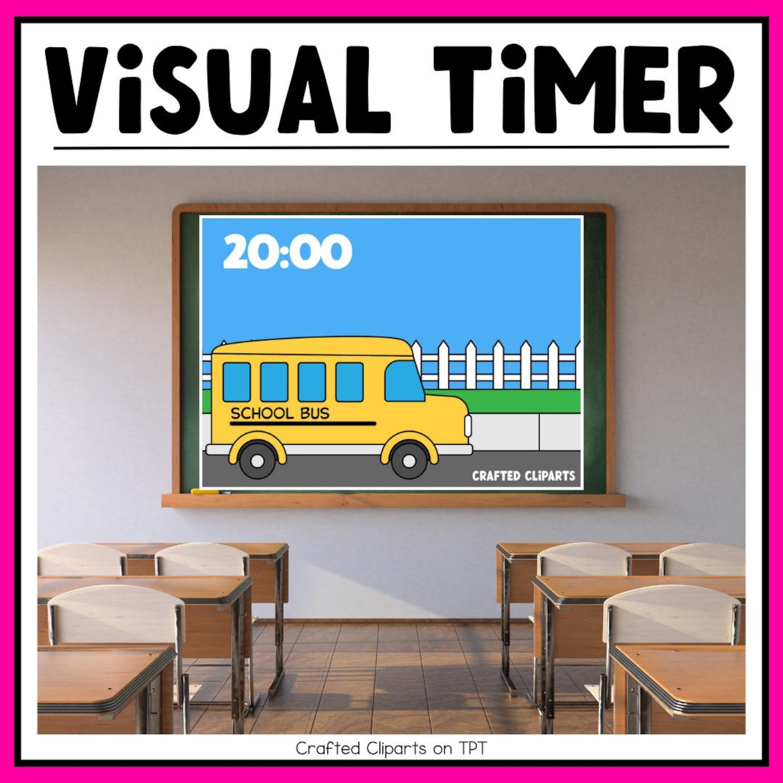 Year Round Visual Timer Countdown Classroom Management Tool Mega Bundle ...