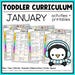 January Toddler Curriculum Activities and Printable 2-3 Yo Homeschool ...