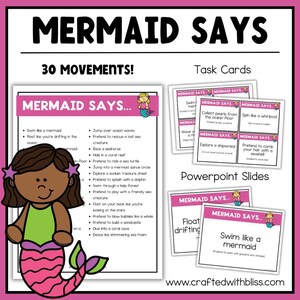 20 Themes Simon Says Printable Mega Bundle Movement Game for Kids ...