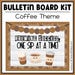 Coffee Theme Brewing Bulletin Board Kit - Etsy