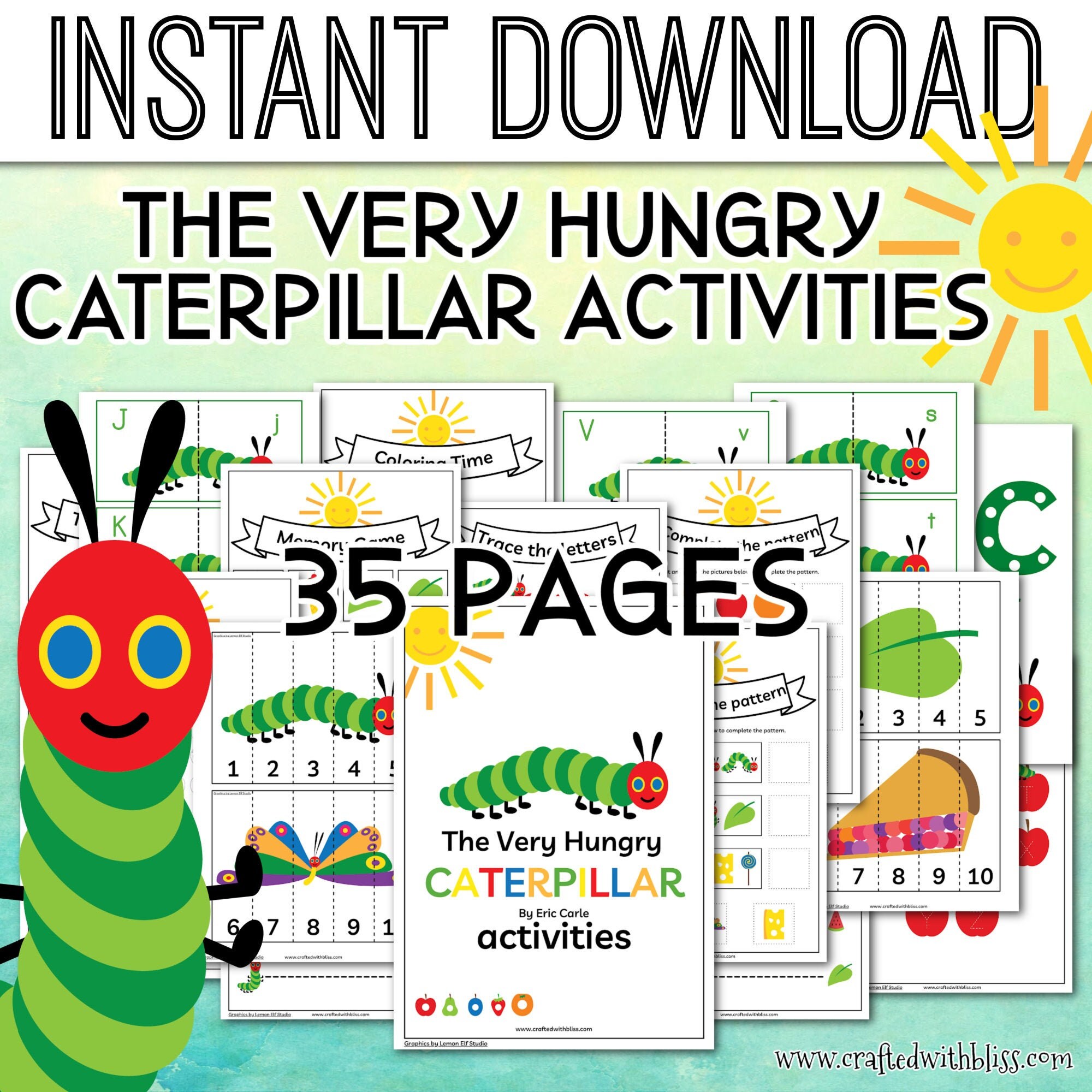 The Caterpillar Says... Simon Says Game , the Very Hungry Caterpillar ...