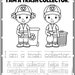 Community Helper Color and Trace Social Studies Kindergarten Community ...